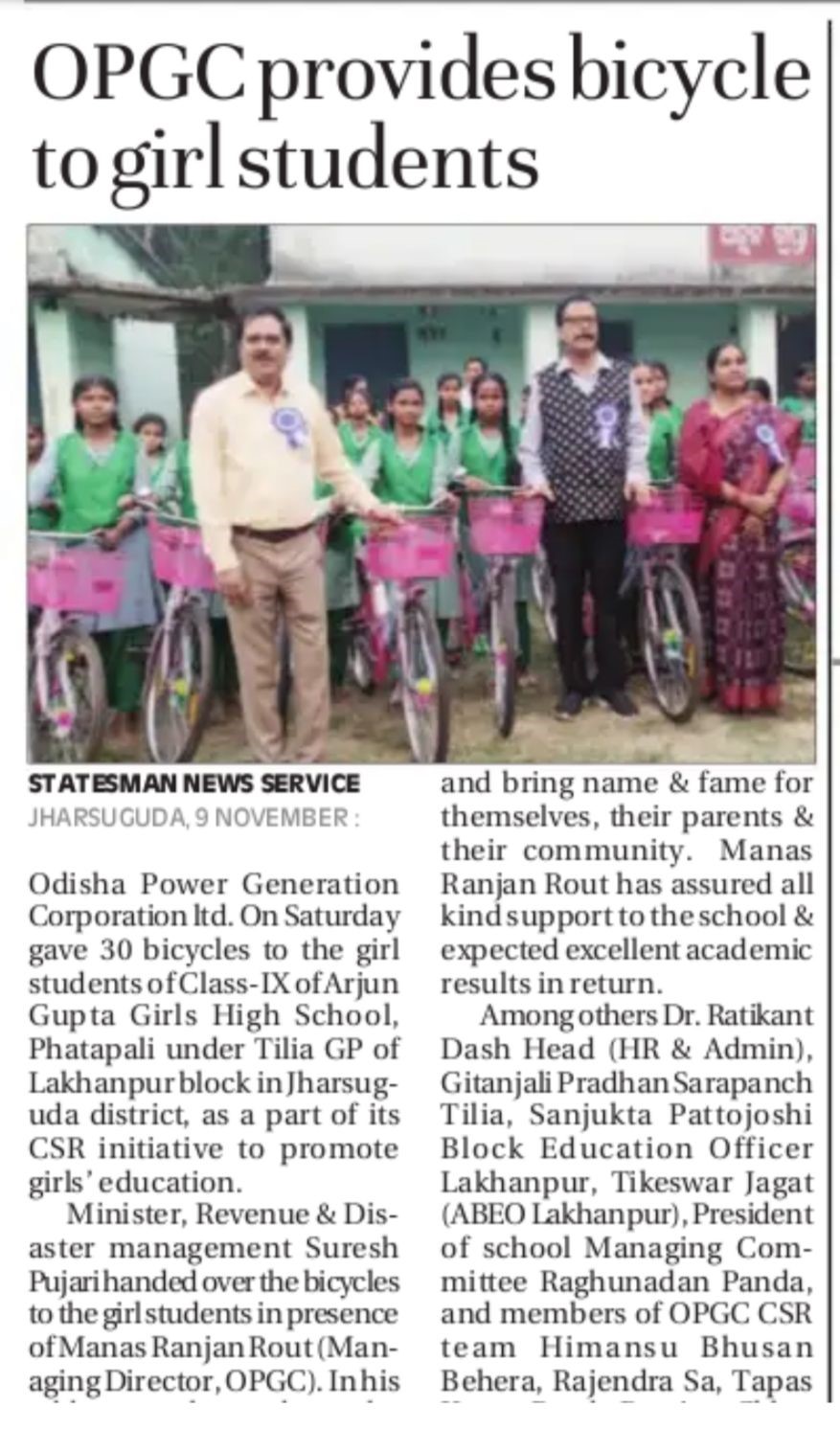 ODISHA POWER GENERATION CORPORATION